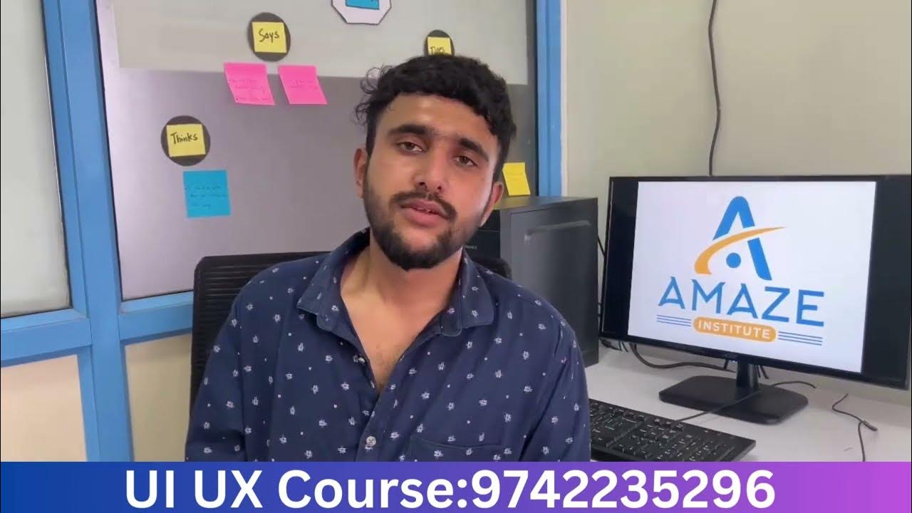 UI UX Design institute in Bangalore - Amaze Institute - YouTube