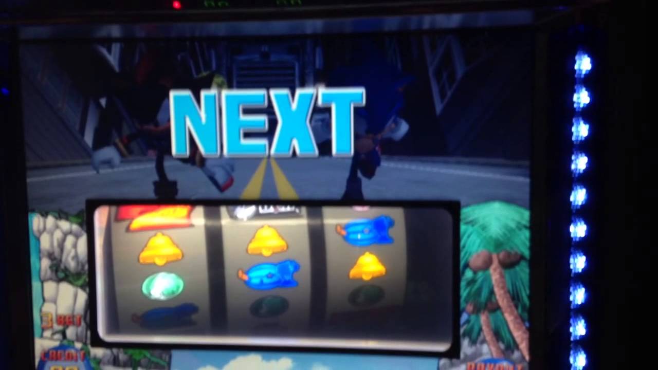 Sonic Live Slot Machine Sonic vs Shadow battle - YouTube