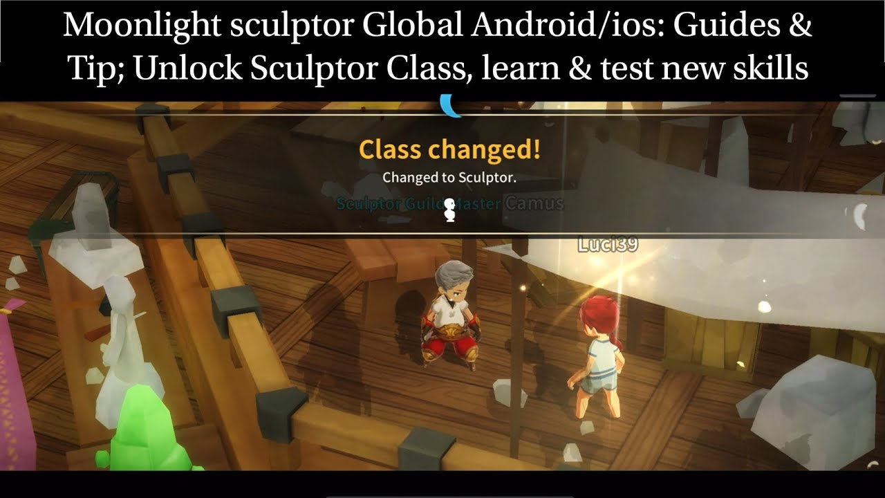 Moonlight sculptor Global Android/ios: Guides & Tip; Unlock Sculptor ...