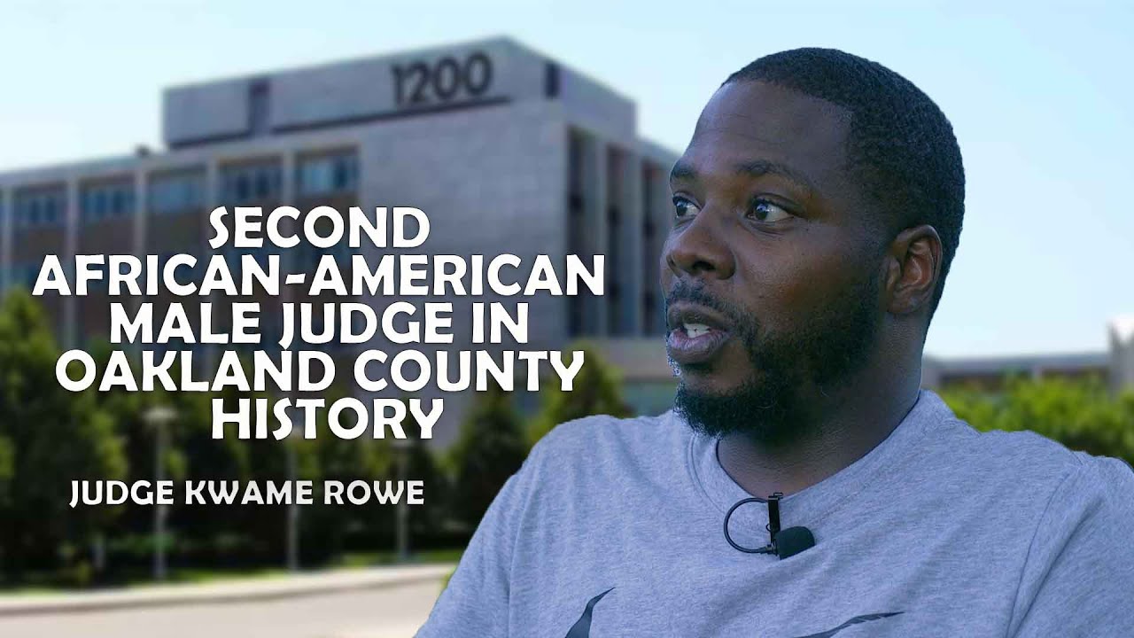 Judge Kwame Rowe - Graduating College, Law School & Becoming Judge ...