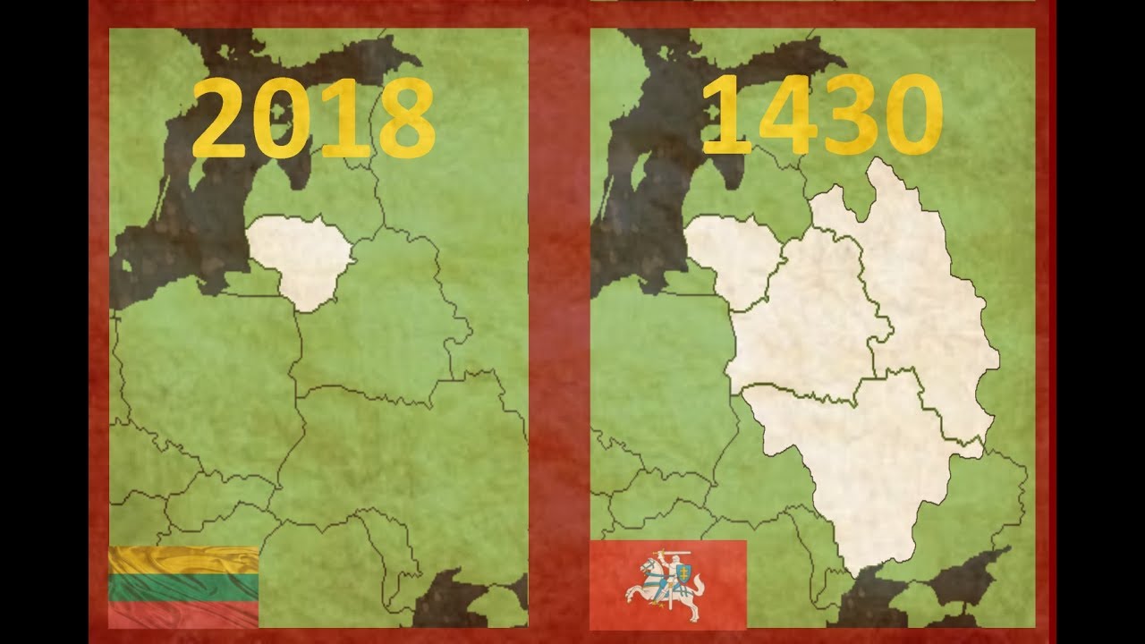 The Countries of EUROPE at Their GREATEST extent - YouTube