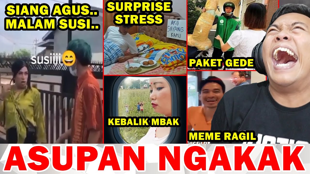 KEDOK AGUS TERBONGKAR, SURPRISE STRESS, MBAK DI PESAWAT, PAKET GEDE ...