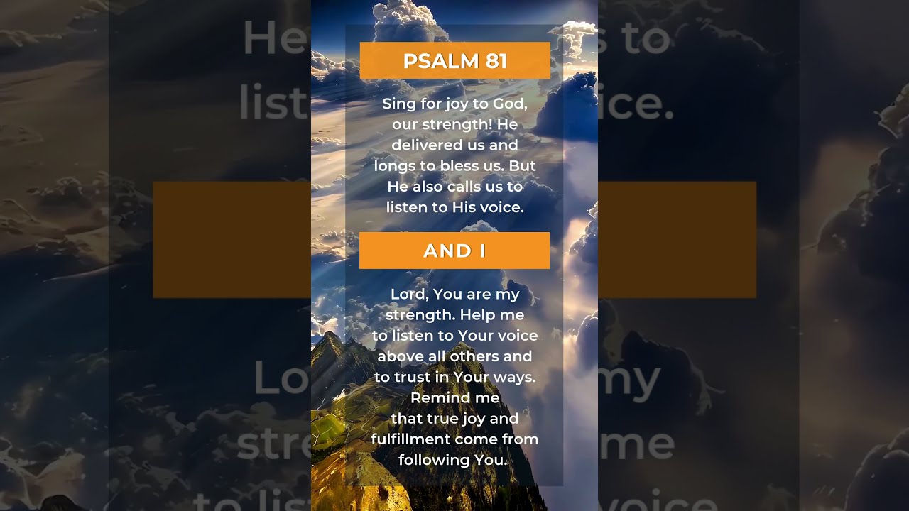 Psalm 81 Verse Of The Day Bible Study Reflection Psalm 81 16 Psalm 81 Verse Of The Day Bible Study Reflection Psalm 81 16