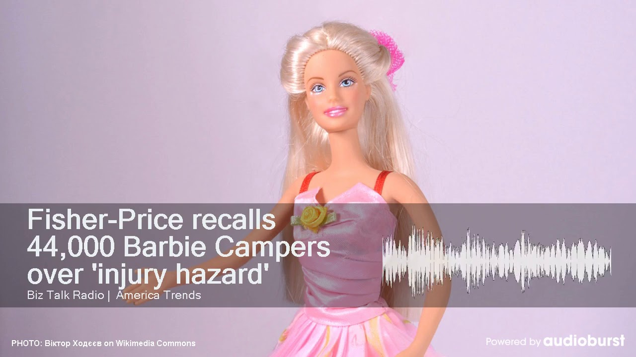 Fisher-Price recalls 44,000 Barbie Campers over 'injury hazard' - YouTube