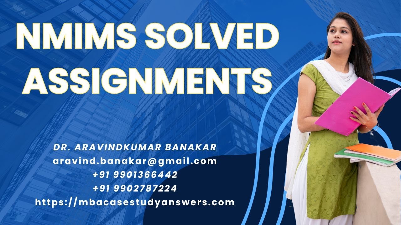 How can I get the NMIMS MBA Service Operations Solved Assignment? - YouTube