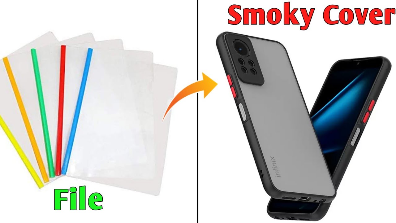 how to make smoky back cover | how to make phone cover by using plastic ...