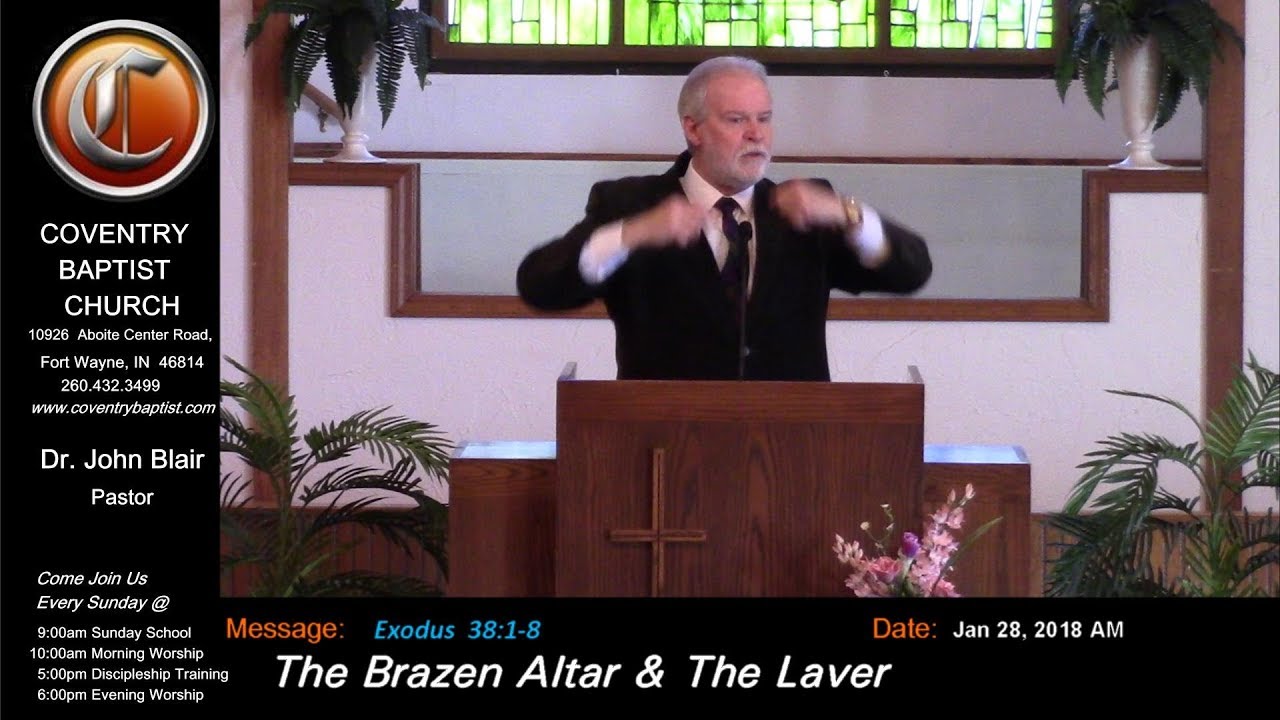 The Brazen Altar & The Laver - YouTube