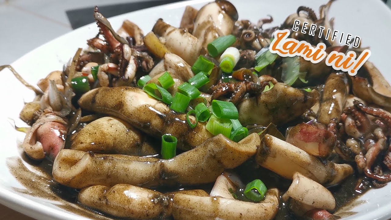 Authentic Adobong Pusit Recipe: Cook Delicious Squid in Tangy and ...