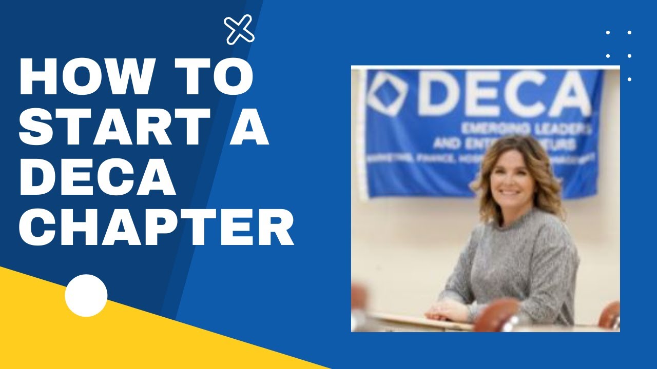 How to start a DECA chapter - YouTube