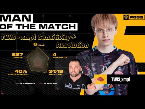 TWIS xmpl Sensitivity + Resolution #pgs5 #pubg #xmpl #pubgsettings #proplayer #settings #pubgpro ...