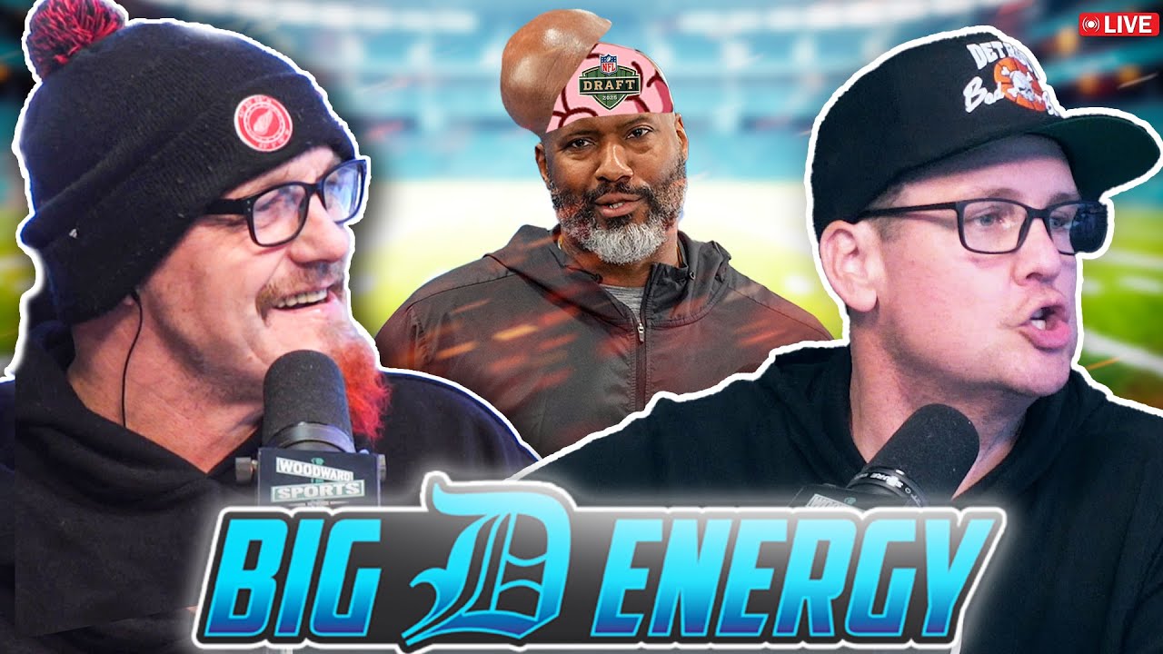 NFL Draft 2025: Detroit Lions | Big D Energy | Wednesday, April 23rd ...