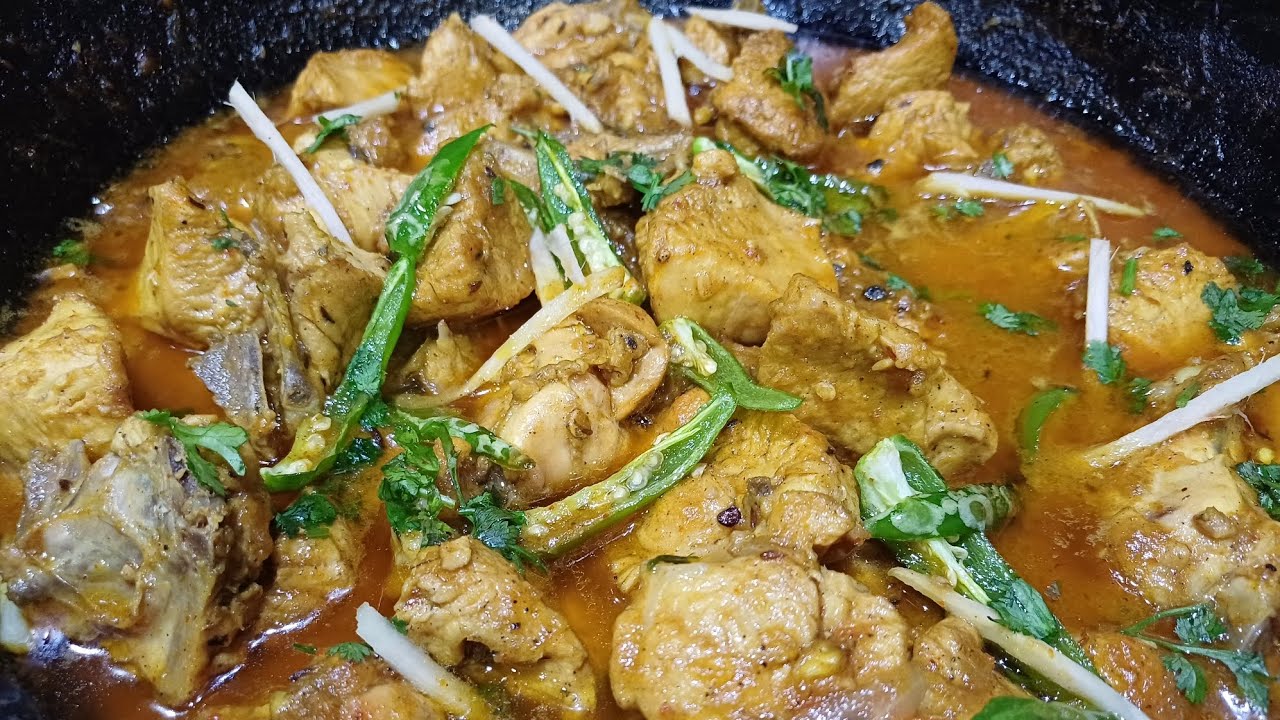 chicken mumtaz || dawat chicken salan || chicken recipe with silky ...