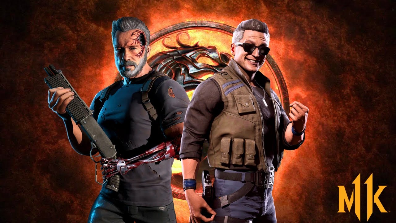 TERMINATOR VS JOHNNY CAGE | MORTAL KOMBAT | MK11 | #gaming #mk11 # ...