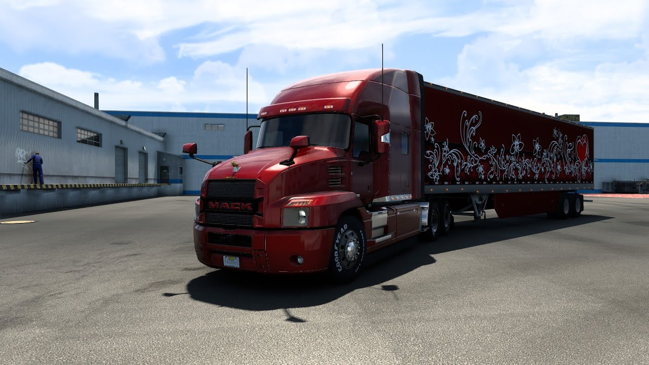 ATS (1.46). World Of Truck: Sweet Valentine. 3/14. Mack Anthem ...