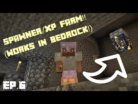 How to build a Spanner / XP farm in Minecraft - Minecraft Bedrock ...