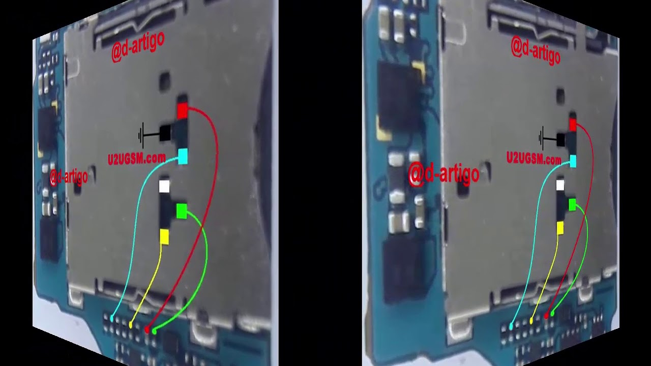 Samsung Galaxy A3 A300H Insert Sim Card Problem Solution Jumper Ways - YouTube