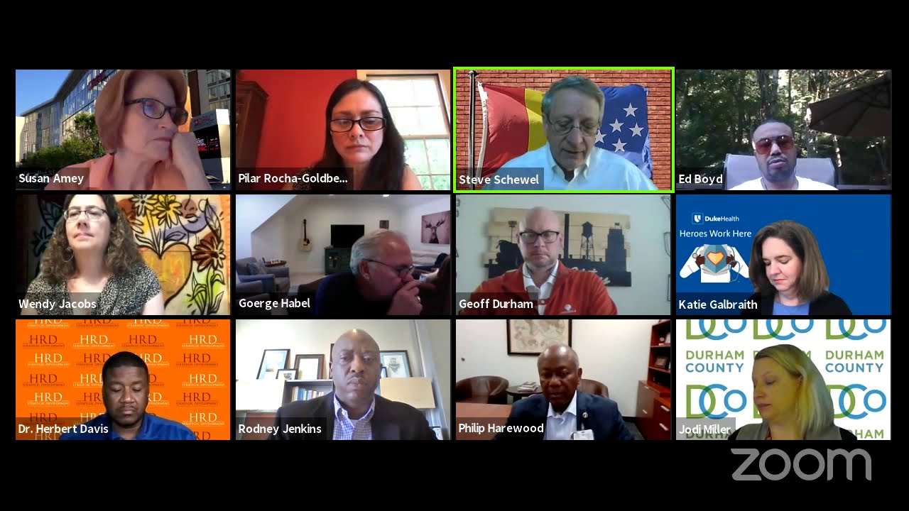 Durham Recovery & Renewal Task Force June 26, 2020 - YouTube