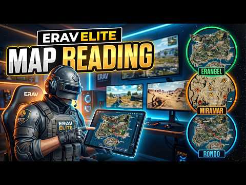 BGMI | ELITE SCRIMS | MAP READING | 16 TEAMS FIXED LOBBY | ERAV