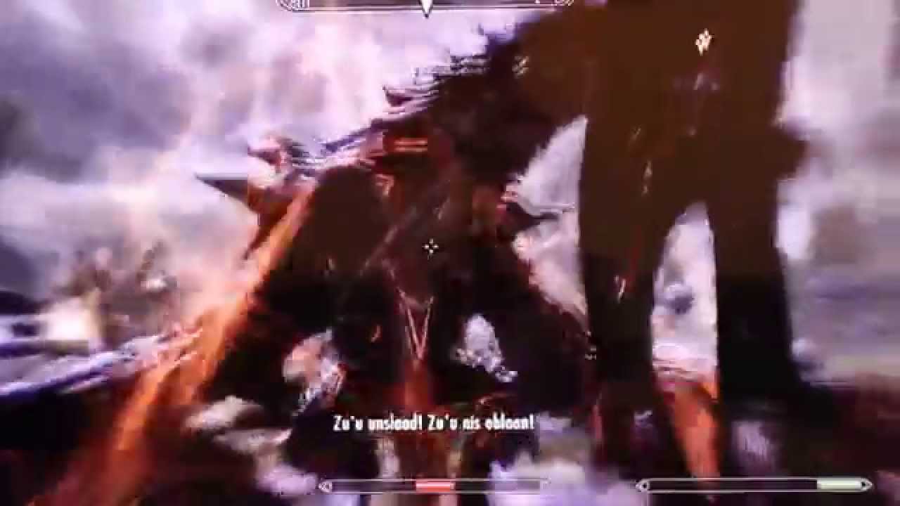 Skyrim. Defeat Alduin with 5 hits, on Legendary difficulty. - YouTube