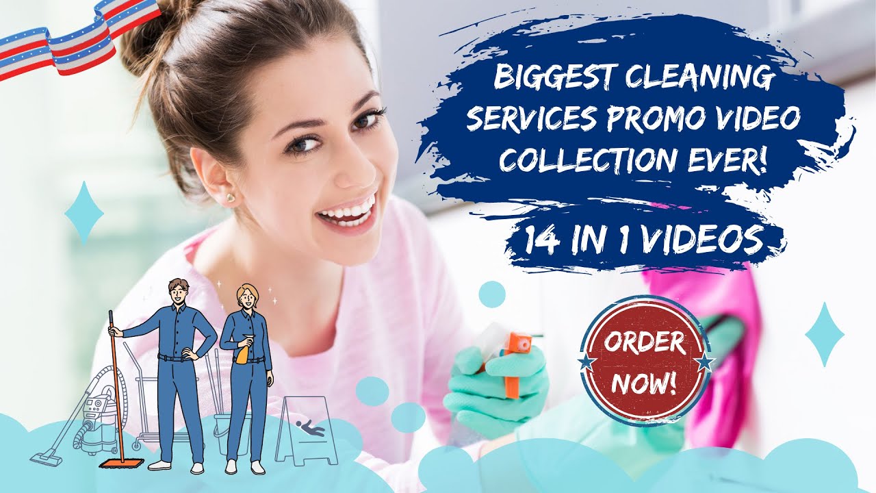 House Cleaning Service Animated Promo Video AD - YouTube