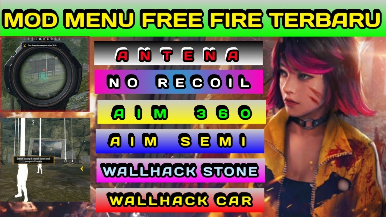 MOD MENU FREE FIRE TERBARU - YouTube