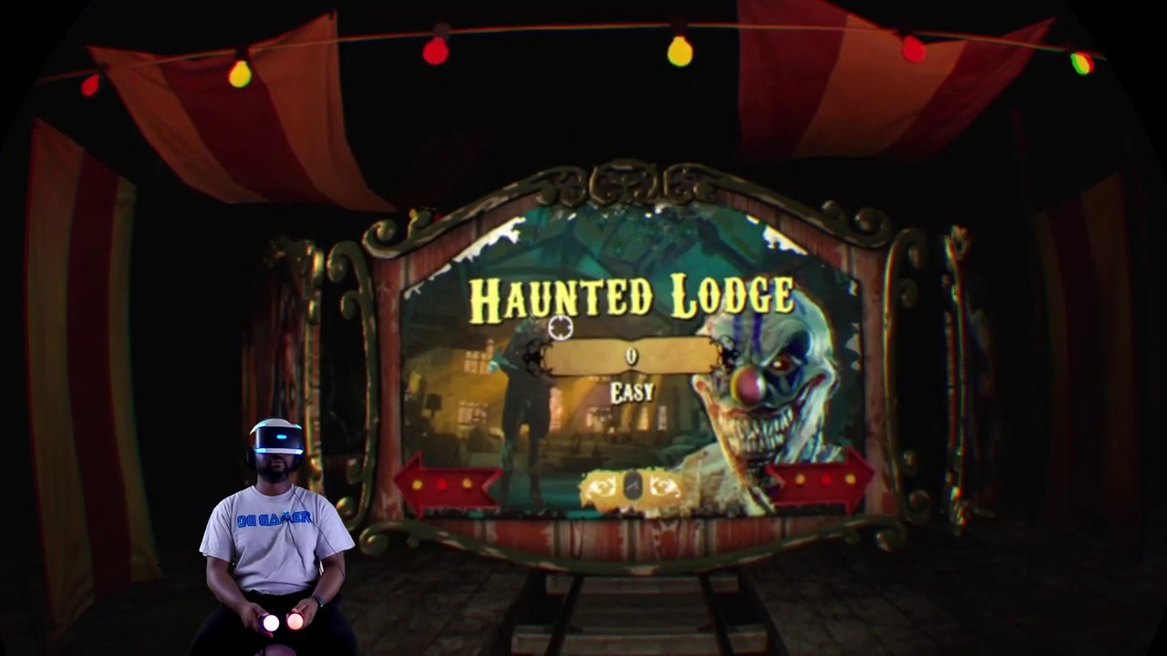 PlayStation VR - Rush of Blood Gameplay - YouTube