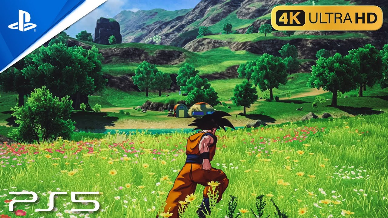 PS5 Gameplay Dragon Ball Z Kakarot looks STUNNING! First Chapter & Boss ...