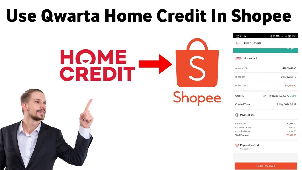 How To Use Qwarta Home Credit In Shopee (2025) - YouTube