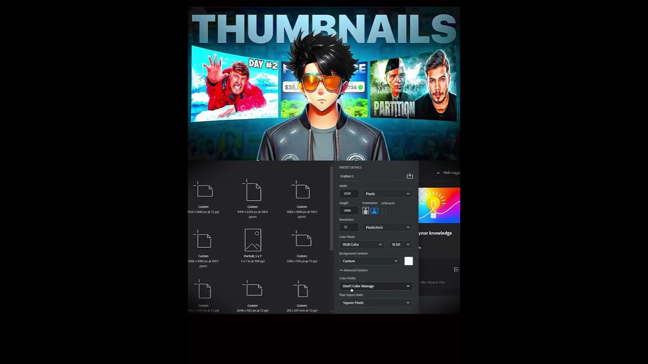 Make Thumbnails Like Pro |𝓟𝓐𝓡𝓣 04| YouTube Thumbnail Tutorial 2025 - YouTube