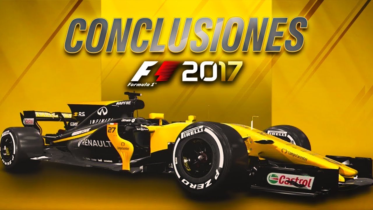CONCLUSIONES F1 2017 CODEMASTERS (BETA) - YouTube