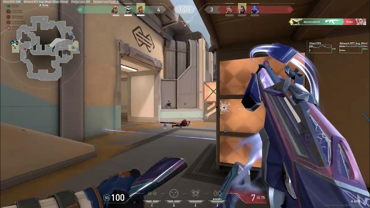 VALORANT Cypher ace on fracture - YouTube