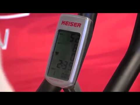 KEISER M5 Elíptica - YouTube