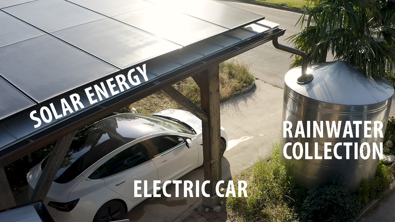 Solar Power Homestead, Tesla Model 3 and Rainwater Collection | EPIC ...