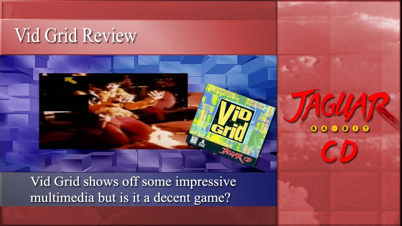 Vid Grid Review (Atari Jaguar CD) - YouTube
