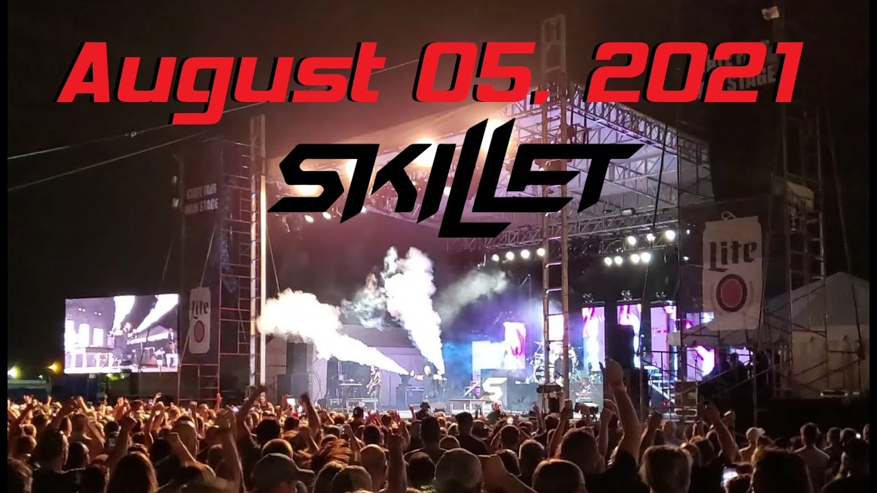 SKILLET Concert in HD | Summer 2021 | WSF - Wisconsin State Fair - YouTube
