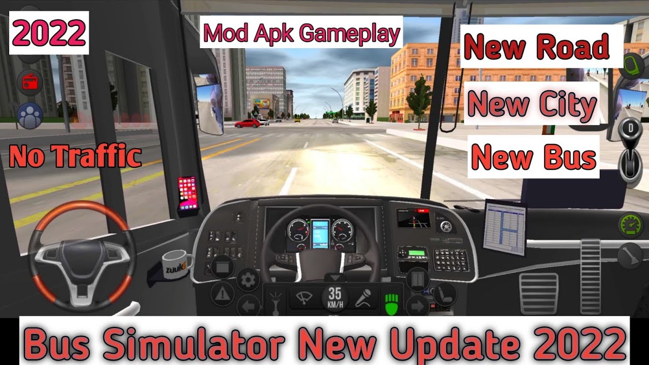 New Update Bus Simulator Ultimate | New Roads Add | Gameplay | - YouTube