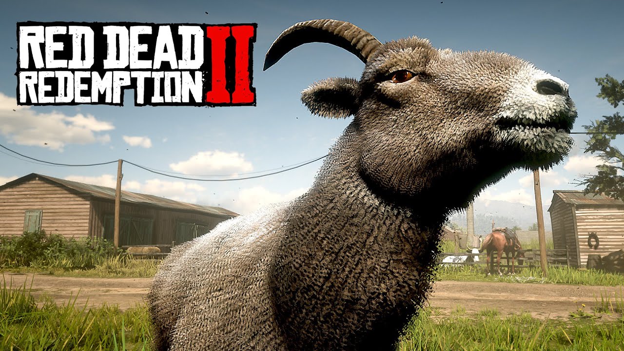 Goat Simulator in RDR2 - YouTube