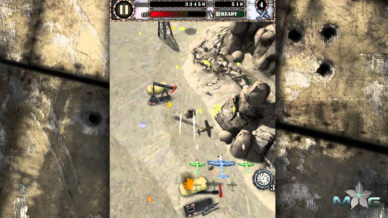 AirAttack HD Level 5 Walkthrough - YouTube