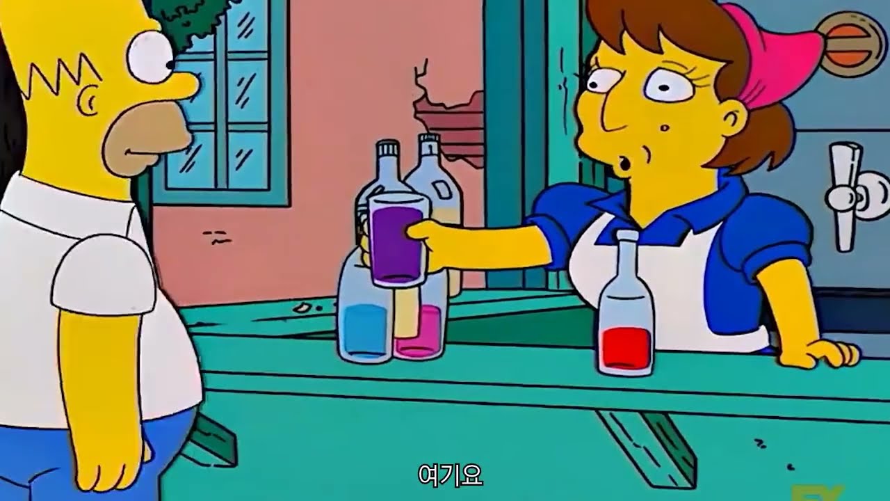 The Simpsons Homer gets electrocuted on powerline - YouTube