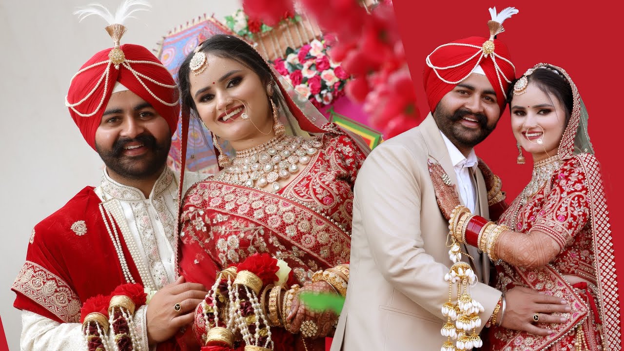 Wedding Highlights// KARANPREET WEDS TANVEER //ROYAL PUNJABI WEDDING ...
