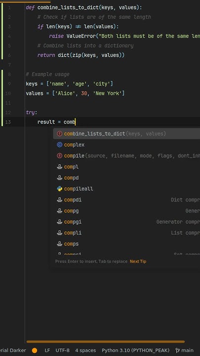 How can zip() solve complex list pairing issues in python? master zip ...