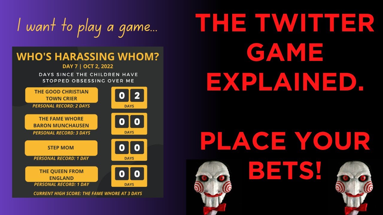 I want to play a game...: The Twitter Game explained, featuring Keri ...