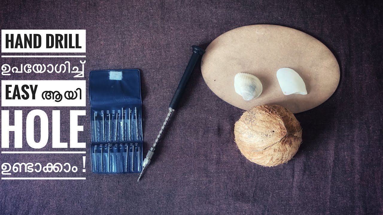 Mini Hand drill / How to Use Hand Drill / Craft Idea / Easy Method to ...