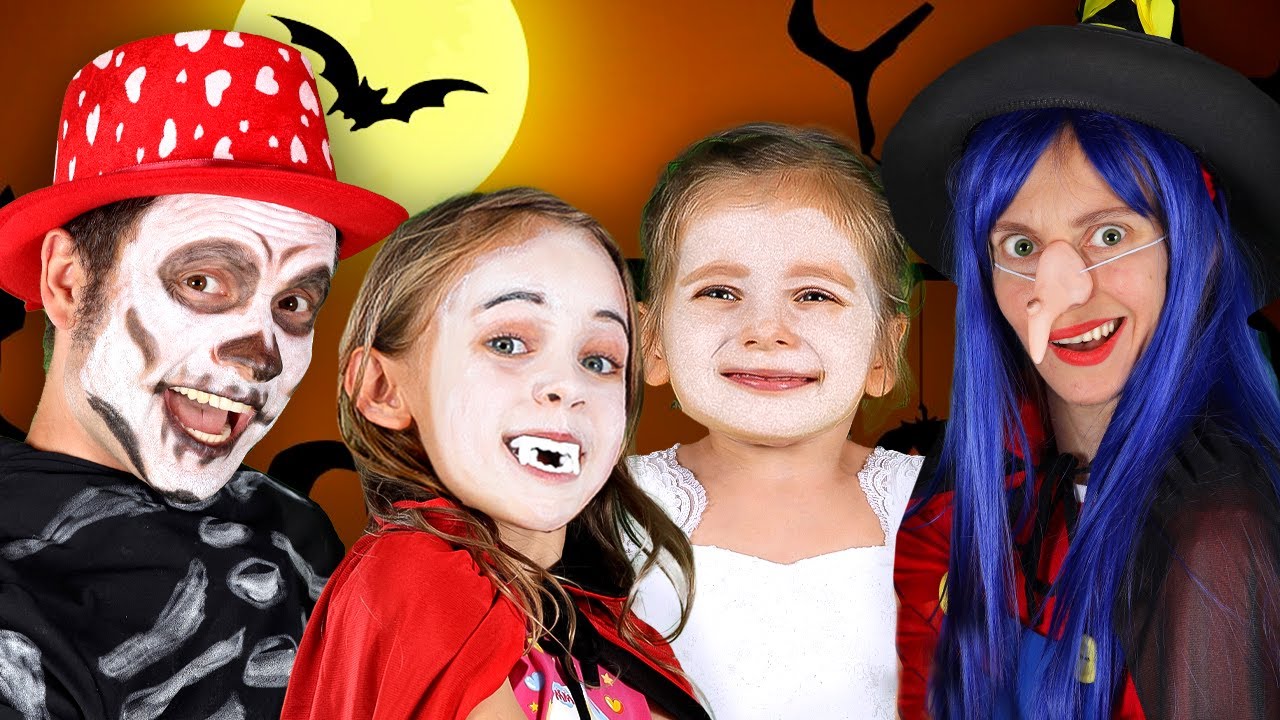 Collection Halloween - Costume finger Kids Songs | Maya Mary Mia - YouTube