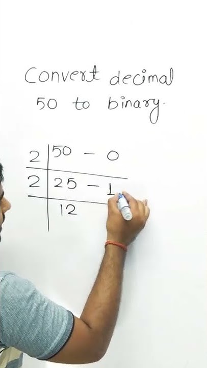Convert Decimal to Binary Short Trick ।। Number System Maths shorts trick ।। By Sachin Sir - YouTube