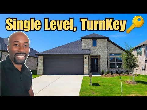 Tour a Stunning Single-Story Forney Home - YouTube