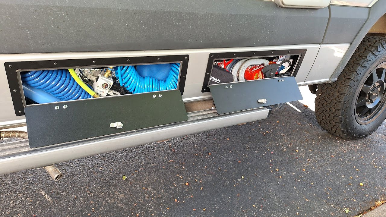 Rocker Lockers for Winnebago Revel & Sprinter Vans | Installation ...