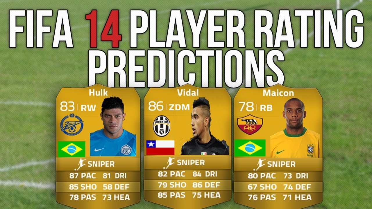 FIFA 14 Ultimate Team Predictions | Hulk, Vidal, Maicon.. - YouTube