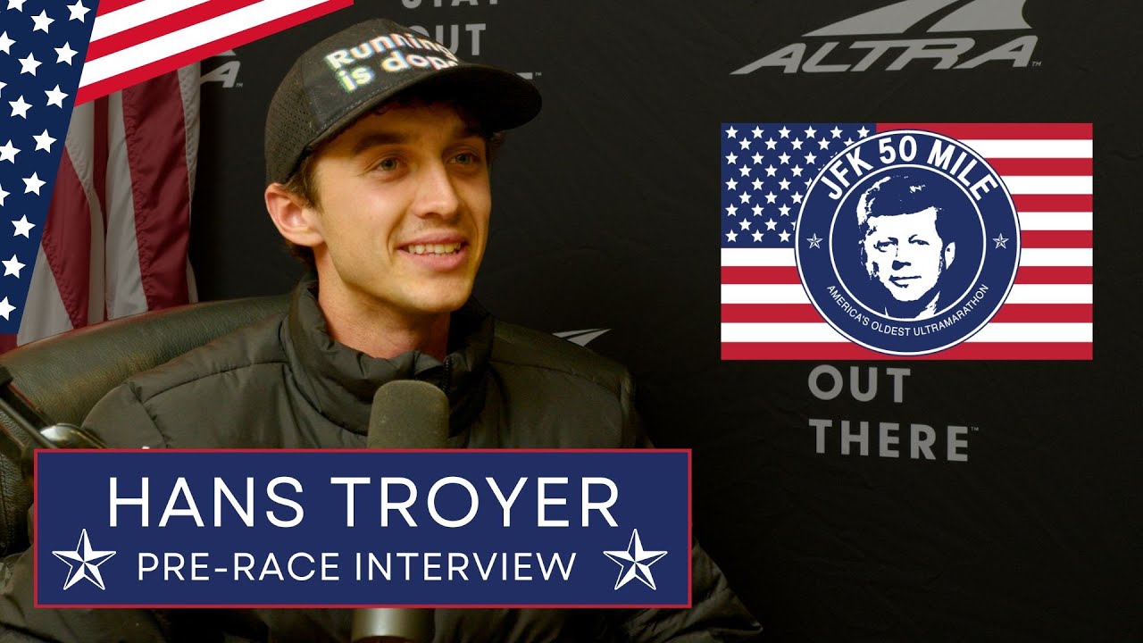 Hans Troyer Pre-Race Interview | 2025 JFK 50 Mile - YouTube