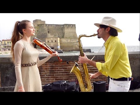 Bésame Mucho - Karolina Protsenko & Daniele Vitale | Violin and Sax Cover